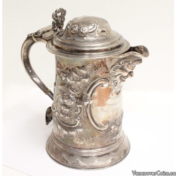 1798 Sterling Silver Tankard HM Stephen Adams London Rogers sugar ...