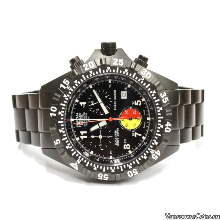 Chase Durer Special Forces 1000XL Chronograph preowned w/boxes & manual ...