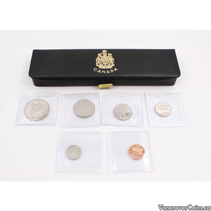 1970 Canada VIP Specimen set 6-coins Gem Specimen-67 or better ...
