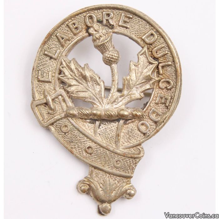 Scottish Clan Badge Brooch E Labore Dulcedo Macinnes Clan 2x 1.6 inch ...