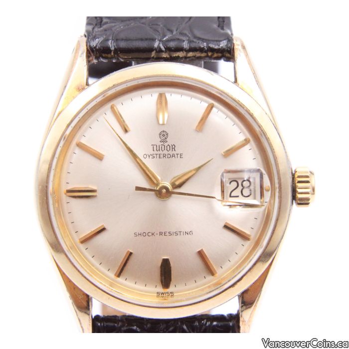 Tudor Rolex Oysterdate 7962 Small Rose Vintage 1962 Mens Manual Wind ...
