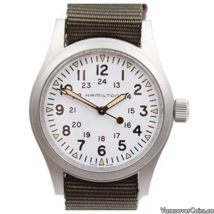 Hamilton Khaki Field H694390 38mm Stainless Steel Automatic Mens Watch ...