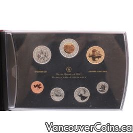 2012 Canada Specimen Set Special Edition 25th Anniversary The Loonie ...