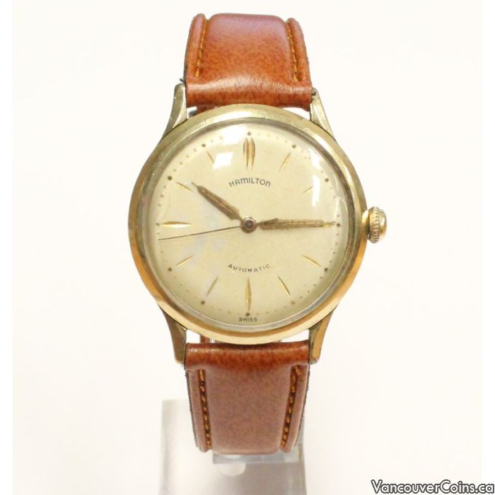 1950s Hamilton Watch auto w/Micro Rotor Cal: 666 HYT 1000 10K YGF ...