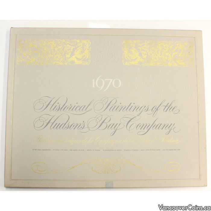 1670 1970 HBC 14 Historical Paintings The Hudsons Bay Company new as ...