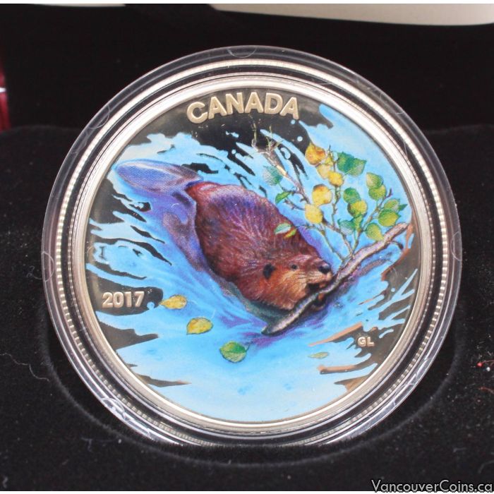 2017 Canada $10 Fine Silver Coin: Iconic Canada - The Beaver ...