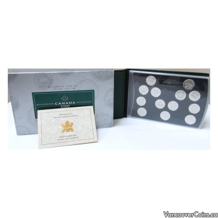 2000 Millenium Canada Coin Set - Special Edition - Professional Dealers ...