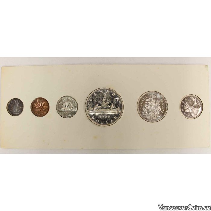 1960 Canada PL Prooflike Set Original Royal Canadian Mint ...