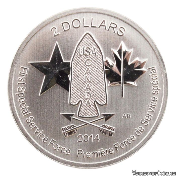 2013 Canada $5 Fine Silver Coin - Devil's Brigade - Professional ...