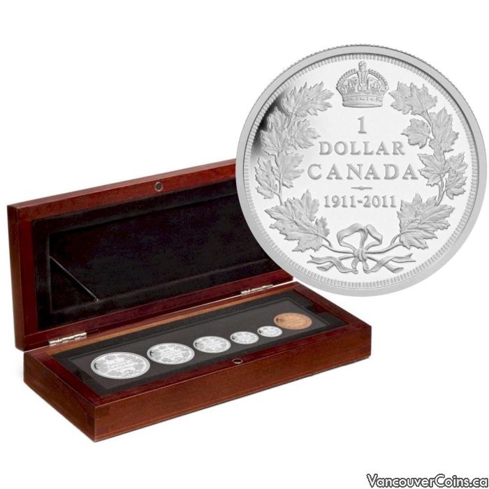 2011 Canada 100th Anniversary of 1911 Silver Dollar Special Edition ...