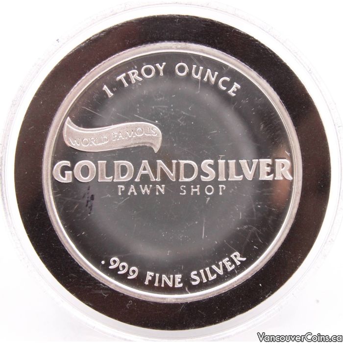 1 oz Pawn Stars .999 Silver Round World Famous Gold and Silver Pawn Shop - Professional Dealers ...