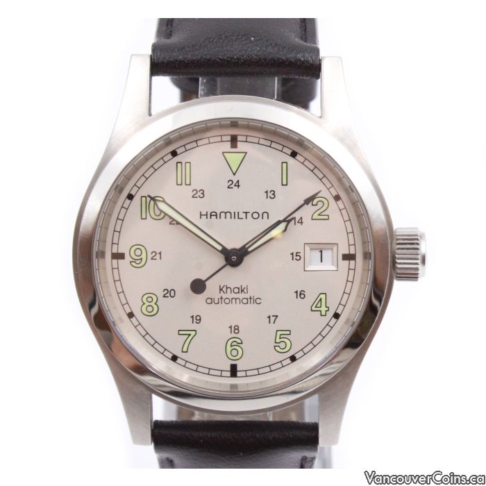 Hamilton Khaki 38mm Date Automatic Mens Watch ETA 2824-2 000093 ...