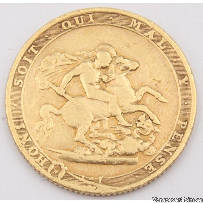 1817 Great Britain sovereign gold coin VG/F - Professional Dealers of ...