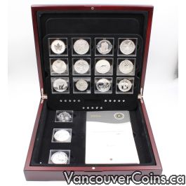 2012 The Fabulous 15 The World's Most Famous Silver Coins - 15 Coin Set ...