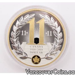 2018 Special Edition Proof Silver Dollar 100th Anniversary of Armistice ...
