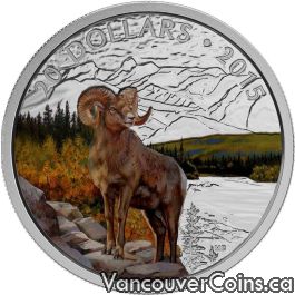 2015 Canada $20 Bighorn Sheep Fine Silver Coin - Professional Dealers ...