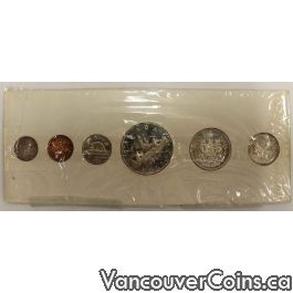 1960 Canada Prooflike Set All Coins Choice PL65+ - Professional Dealers ...