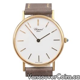 chopard-classic-1091-18k-yellow-gold-white-dial-thin-mens-watch 2 - Professional Dealers of ...